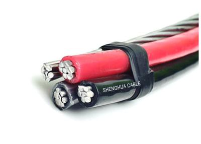 China Polyethylene Service Drop Cable , Aerial Drop Cable For Overhead Distribution Lines for sale
