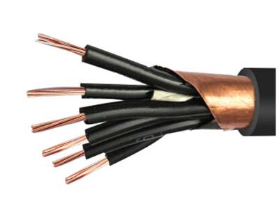 China Custom Copper Tape Screen Round Control Cables , PVC Insulated Cables for sale