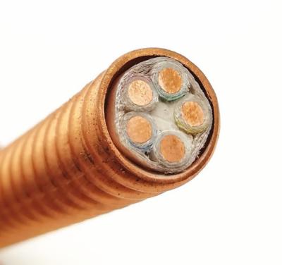 China Prueba de calor aislada mineral resistente de alta temperatura flexible del cable en venta