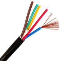 China BVR Flexible Electrical Cable Copper Wire Yellow / Green Earth Grounding for sale