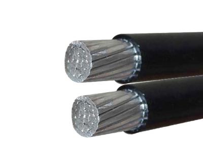 China Black Aerial Bundled Cable XLPE Insulated  For Overhead Distribution Lines for sale