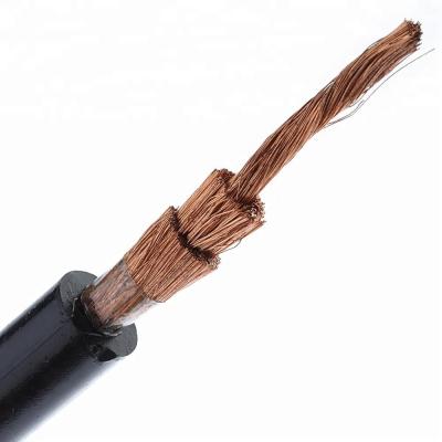 Cable de goma de la soldadura eléctrica del aislamiento 450V de IEC60245 CCA