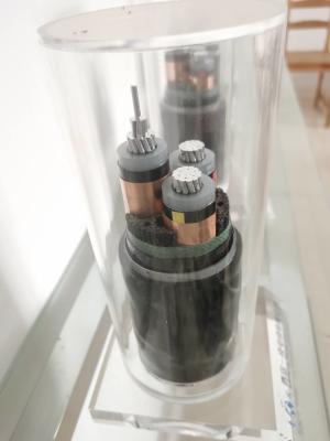 Le PVC résistant au feu a engainé le cable électrique de cuivre de XLPE