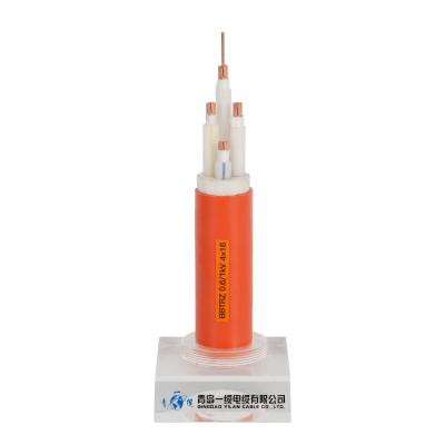 Cina Il minimo del rivestimento di HPLE fuma il cavo di filo di rame zero del cavo dell'alogeno inguainato in vendita