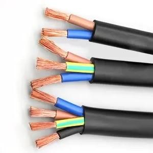 China Flexible RVV Electrical Ground Wire Copper Conductor PVC Insulation for sale