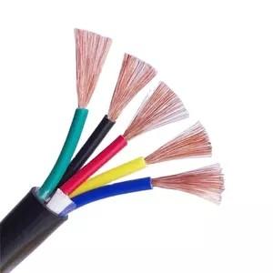 Cina Rivestimento di PVC multiconduttore del cavo 4x0.75mm2 del cavo elettrico di Bvv Blvv Rvv rv BV in vendita