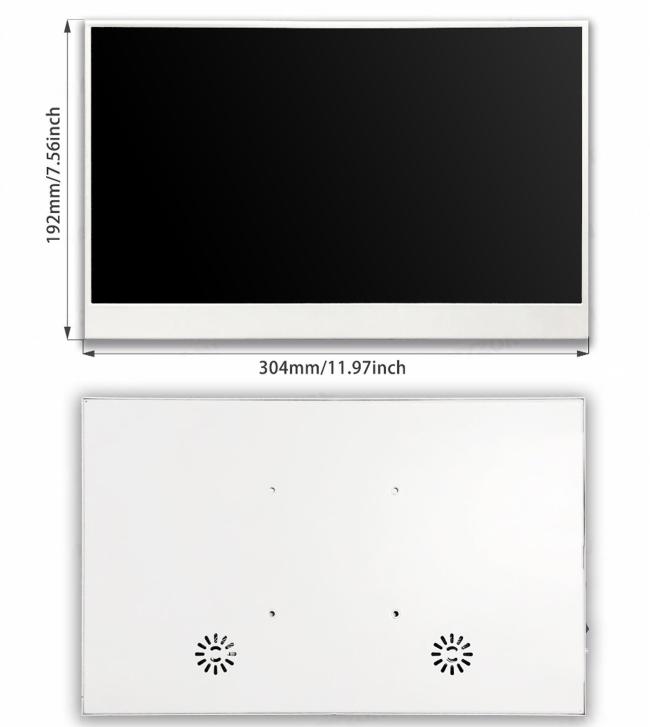 13.3 Inch Portable LCD Monitor with ultra HD resolution and touch screen