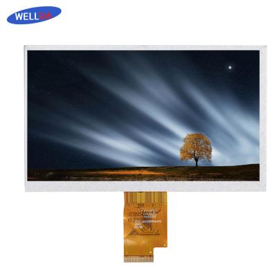 China O carro normalmente preto LCD indica WellDa painel LCD de 7 polegadas para o carro à venda