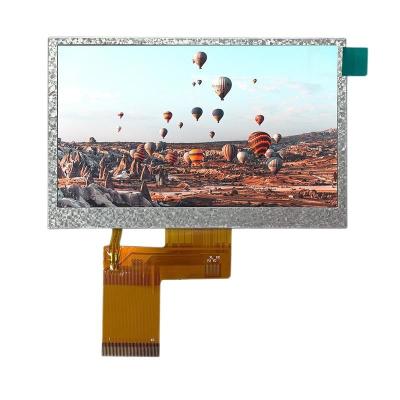 China 480x272 4.3 Inch TFT LCD Display 40 Pin 500 Cd/M2 LCD Screen With RGB Interface for sale