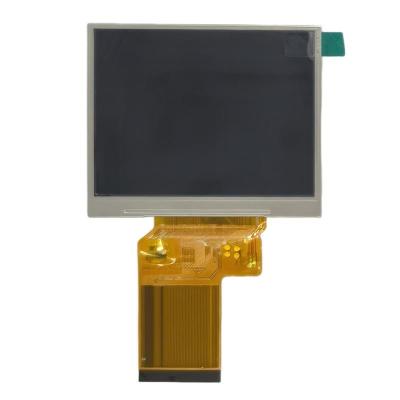 China IPS 3.5 Inch LCD Screen 320x240 Resolution RGB+SPI Interface For Handheld Game Consoles for sale