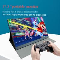 Quality 1920x1080 Portable LCD Screen Monitor 17.3 Inch With Capacitive 10 Point Touch for sale