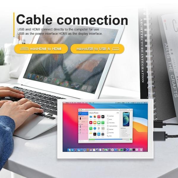 Quality 5 Inch Touch Screen Monitor 800x480 USB Interface Monitor 300 Cd/m2 for sale