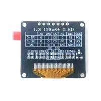 China 1.3 Inch OLED Display Module 350 Cd/M2 SSD1306 OLED Display 7 Pin Spi Interface for sale