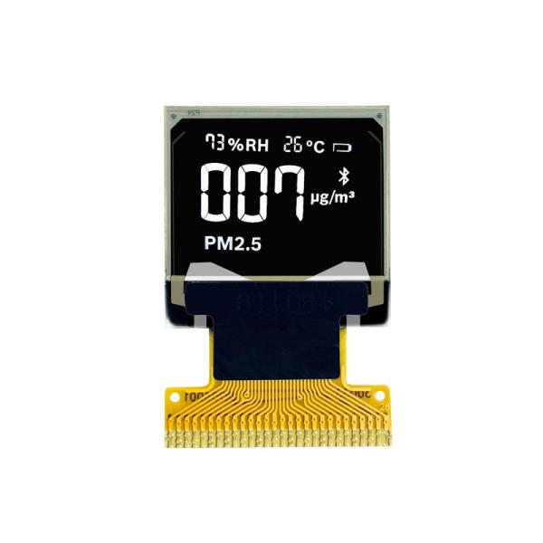 Quality 28PIN SPI interface  0.66 Inch OLED Display 120 Cd/M2 OLED Display 64x48 for sale