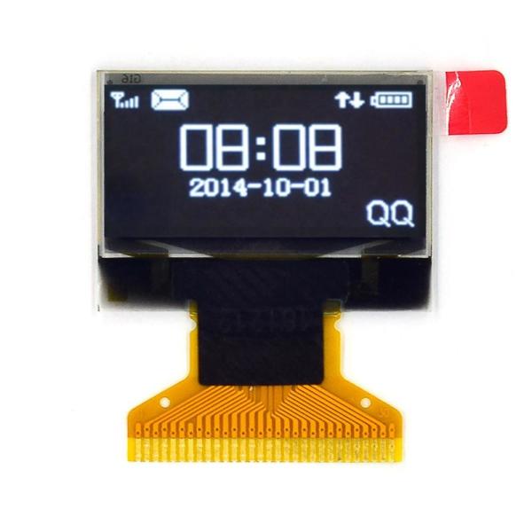 Quality Custom 0.96 SPI OLED Display 30 Pin 128x64 Module Tri Color Options SSD1306 for sale