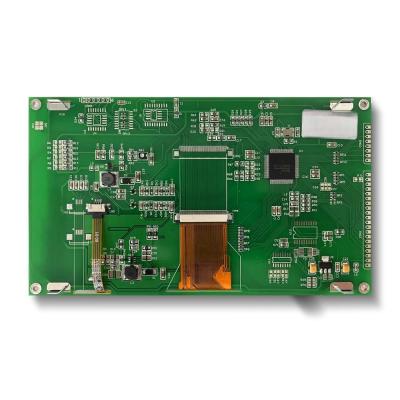 China 7 Inch Vehicle LCD Display 800X480 400 Cd/M2 Bit Interface With Resistive Touch Screen for sale