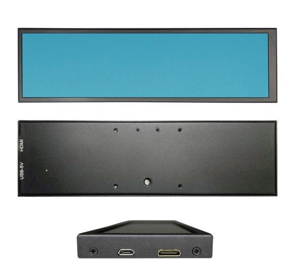 Quality 8.8 Inch Car Capacitive Touch Screen Display 600Cd/M2 480X1920 USB HDMI for sale