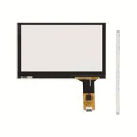 China 4.3 Inch Capacitive Touch Screen 500 Cd/M2 Touch Screen Display Module 800X480 for sale