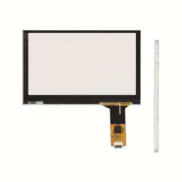 Quality 4.3 Inch Capacitive Touch Screen 500 Cd/M2 Touch Screen Display Module 800X480 for sale