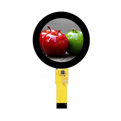 China 400Cd/m2 1.46 Inch Circular LCD Screen 360x360 Round Touch Screen LCD Display for sale