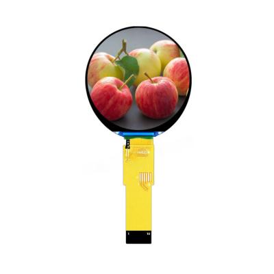 China 400Cd/m2 1.46 Inch Circular LCD Screen 360x360 Round Touch Screen LCD Display for sale
