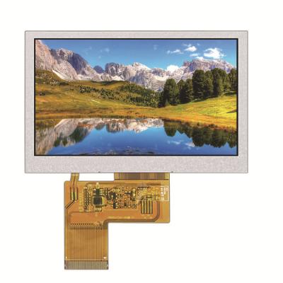 China 500 Brightness 4.3 Inch LCD Module 800x480 LCD Touch Display Module c for sale