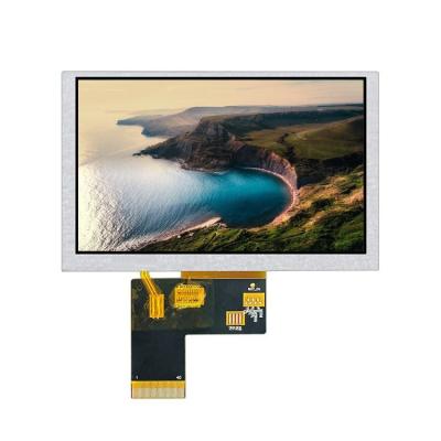 China 800x480 Touch Panel Module 800 Cd/M2 HD IPS 5 Inch LCD Display Module for sale