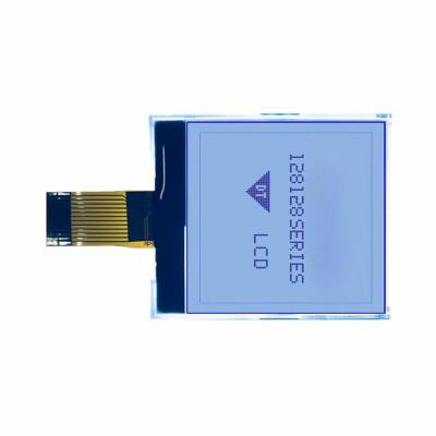 China 600 Brightness Monochrome LCD Panel 128x128 SPI Interface FSTN Gray Mode for sale