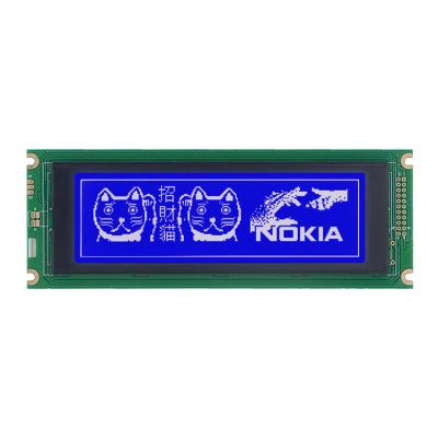 China 240x64 Resolution 5.1 Inch Graphic Dot Matrix LCD Screen 22pin Parallel Port Interface for sale