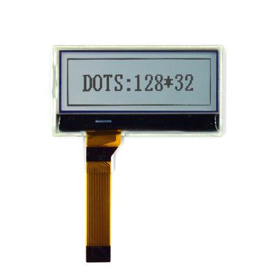 China 2 Inch VA LCD Panel Screen 128X32 LCD Display 14 Pin Serial Interface Driver IC UC1705 for sale
