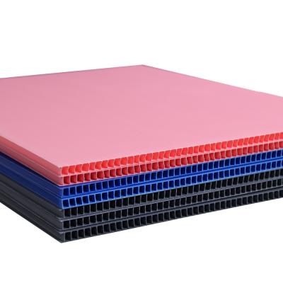 China Factory Custom Recycled PP Corrugated Plastic Sheets 4x8 Lowes for sale