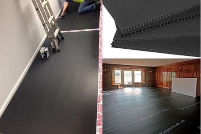 China Lowes Plastic Corrugated Boards Coroplast Flooring Protection Sheet for sale