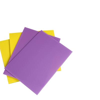 China Custom Color /Size Reusable Colourful Corflute PP Corrugated Plastic Sheet for sale