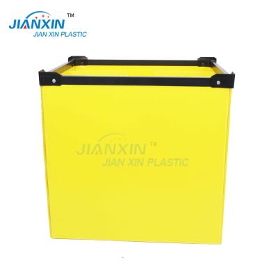 China OEM PP Corrugated  Boxes/Plastic Storage Box Made in China /PP Corrugated Yellow Box for sale