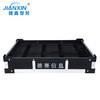 China High Quality Folding Corrugated Plastic Reusable Black Carton Divider Box for sale