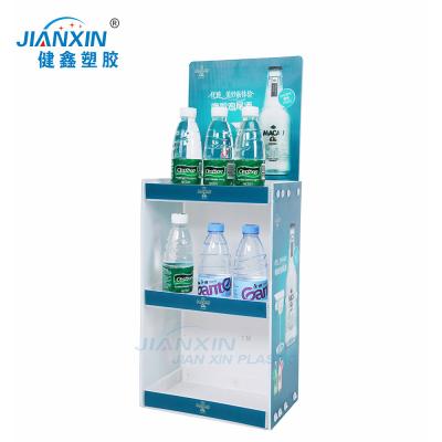 China Light Weight / Retail PP Rack UV Printing /Corrugated Plastic Display Stand for sale