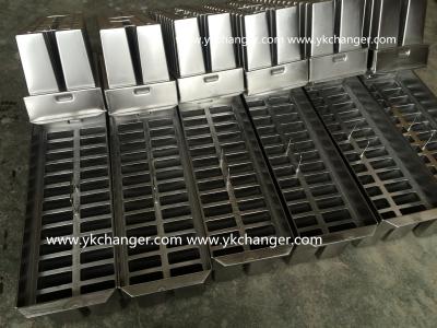 China Ice pop freezer mold set stainless steel popsicle machine molds with extractor for sale