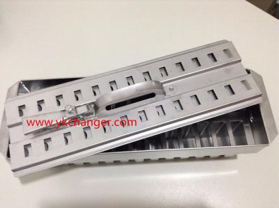China Popsicle molds set stainless steel commercial use manual with stick holder for sale