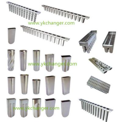 China stainless steel ice cream mold ice cream molds set with stick holder for sale