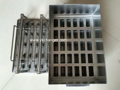 China Paleta ice cream mold ice pop mold commercial use manual type with stick extractor for sale