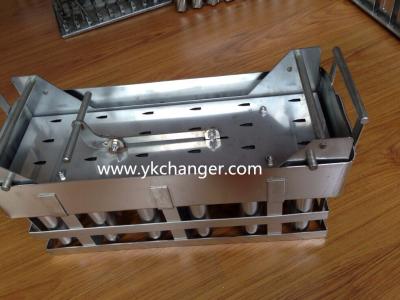 China Stick house ice cream mould ice lolly mould stainless steel 4X6 24pieces italian type for sale