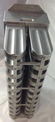 China Stainless steel popsicle molds semi industry brida megamid megamix ataforam type commercial use manual mold for sale