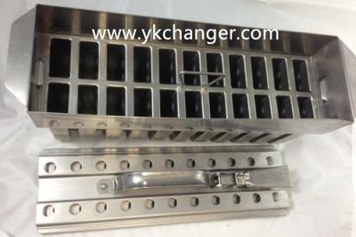 China Ice lolly molds stainless steel ice cream popsicle molds commercial and semi industrial use with stick extractor for sale