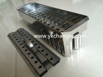 China Stainless steel ice cream mould ice cream maker ice cream form ataforma molds with stick extractor hot sale high quality for sale