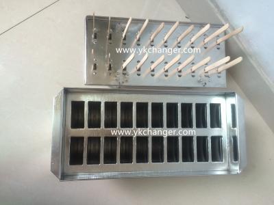 China Frozen ice cream moulds stainless steel ice lolly moulds  freezer use only 5 different size for you to select for sale