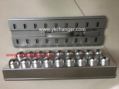 China O molde da forma do gelado personalizou o tipo de aço inoxidável do ataforma do bombom de 2x9 18mold 23ML com o suporte da vara de alta qualidade à venda