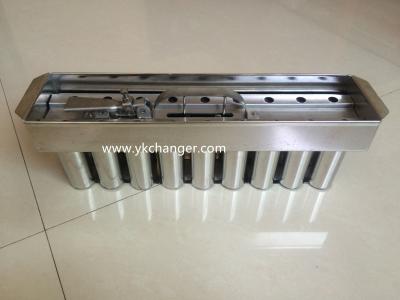China O lolly de gelo Khulfi dos moldes do kulfi do gelado molda o volume de 2x9 18cavities conforme pedidos do comprador com extrator da vara à venda