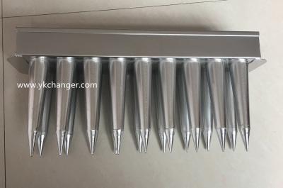 China Kulfi ice cream candy moulds ice lolly moulds set stainless steel 2x9 18cavities 76ml with stick extractor high quality for sale