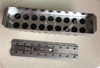 China Stick ice moulds stainless steel popsicle molds 2x9 18cavities 35 to 100ml with stick holder plasma robot welding for sale