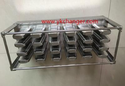 China Popsicle molds basket stainless steel italian type 4X6 commercial use high quality including stick extractor for sale